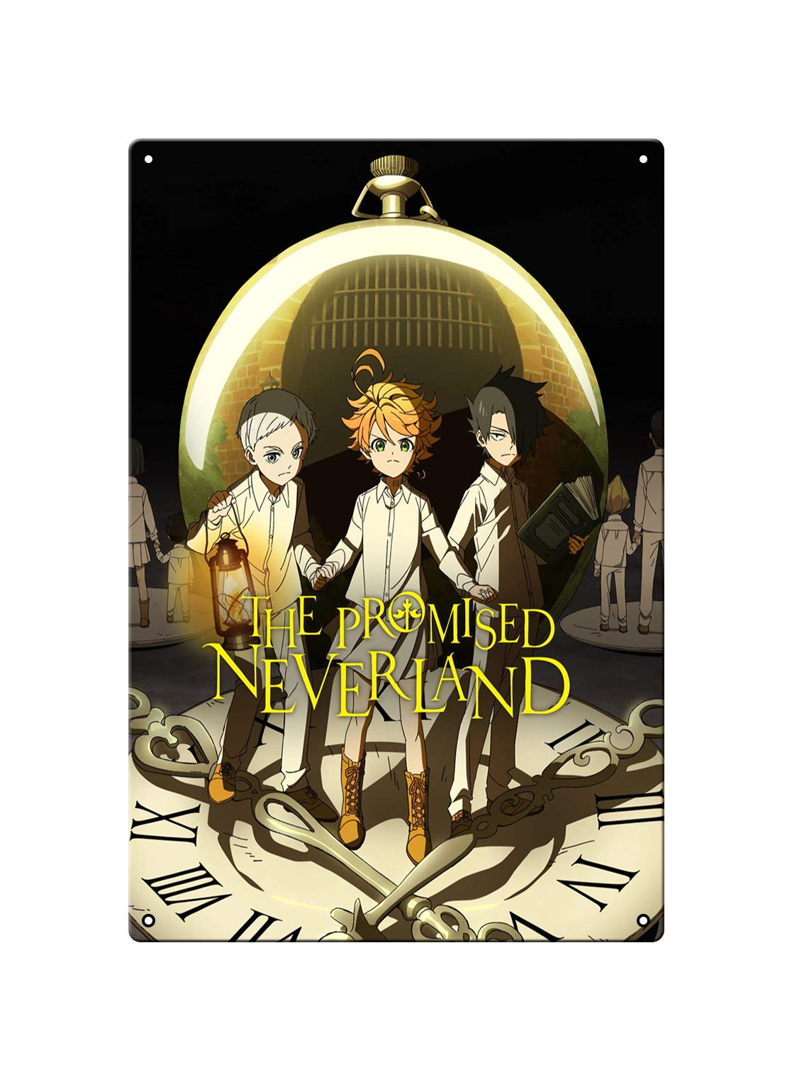 Oceansedge11 The Promised Neverland Movie Metal Japan Anime Tin Sign ...