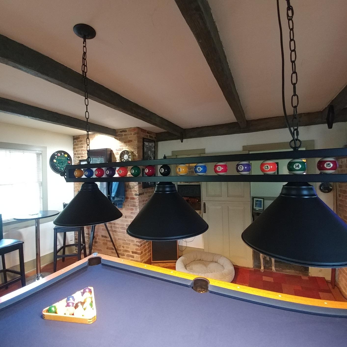 $38/mo - Finance Wellmet Pool Table Light,59” Billiard Pool Table ...