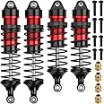 Amazon.com: 4PCS 1/10 RC Car Shocks Front & Rear Shock Absorber Damper Assembled Set Compatible ...