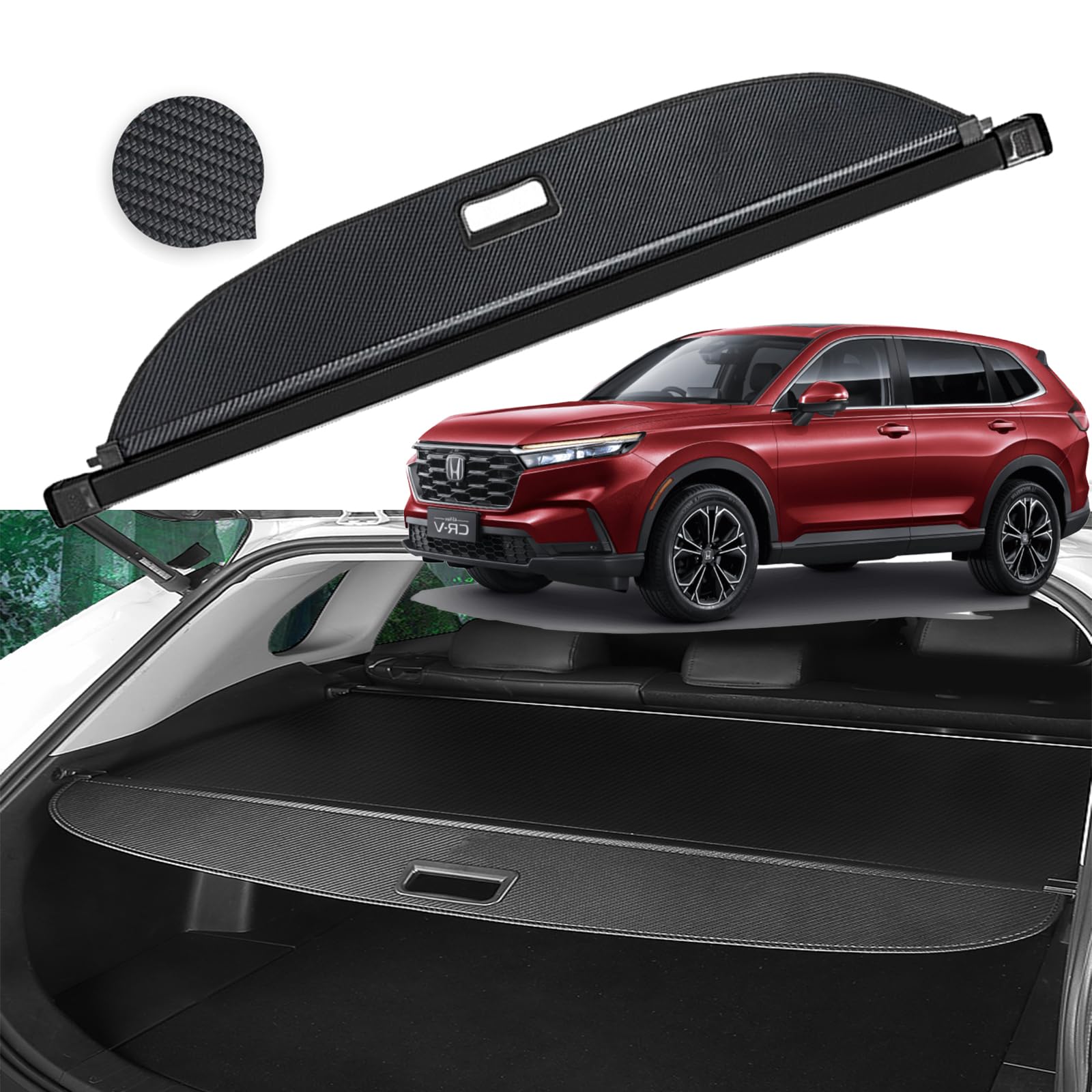 YUDAO CULTURE Cargo Cover for Honda CRV 2023 2024 2025 Retractable Rear ...