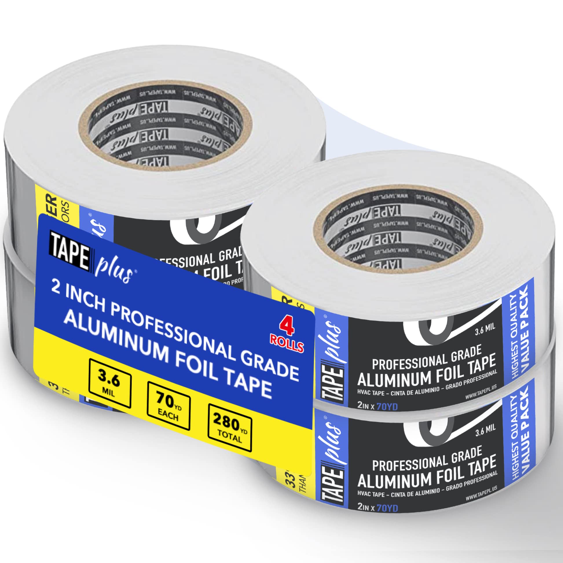 Mua Professional Grade Aluminum Foil Tape - 4 Pack - 2 Inch by 210 Feet ...