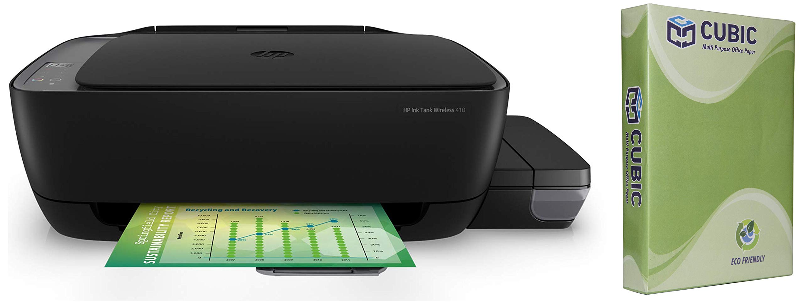 Buy HP 410 All-in-One Wireless Ink Tank Color Printer with Voice ...