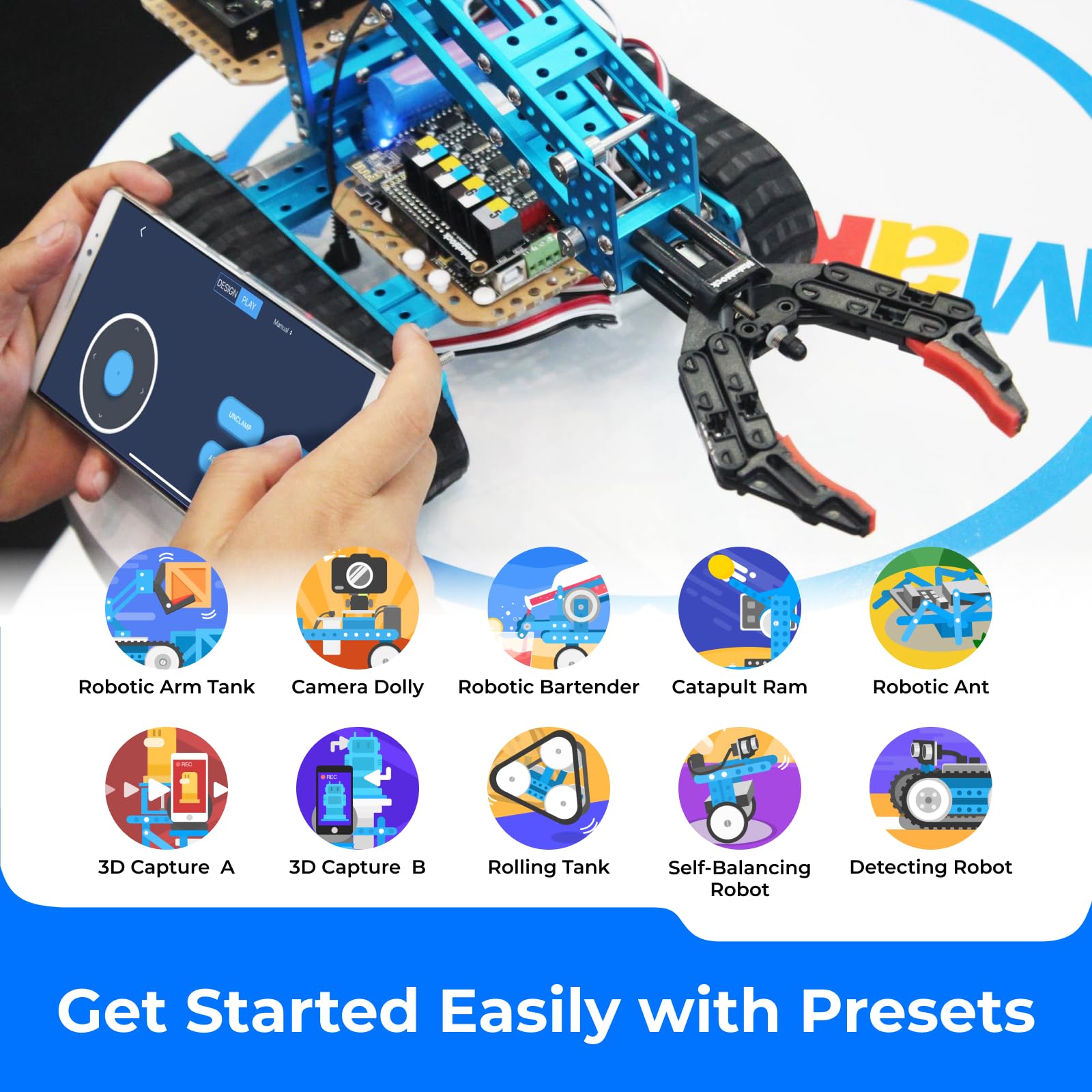 Mua Makeblock mBot Ultimate ロボットアーム 10-in-1 STEM教育 DIYロボットキット Arduino C Python Raspberry Pi ...