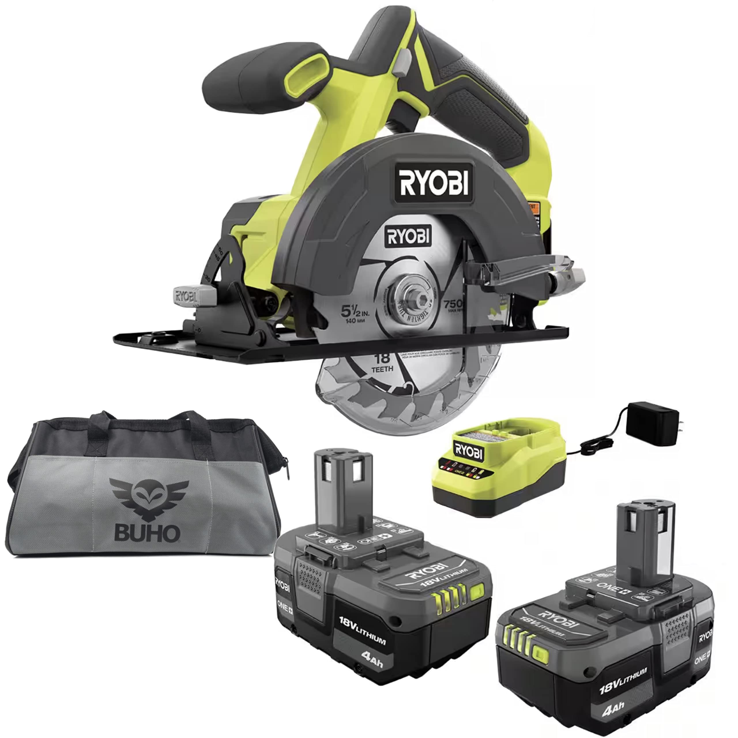 Mua Cordless Circular Saw Bundle with 18-Volt Circular Saw, (2 each) 4. ...