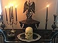 Amazon.com: Ebros Gift Church of Satan Sabbatic Goat Idol Baphomet ...