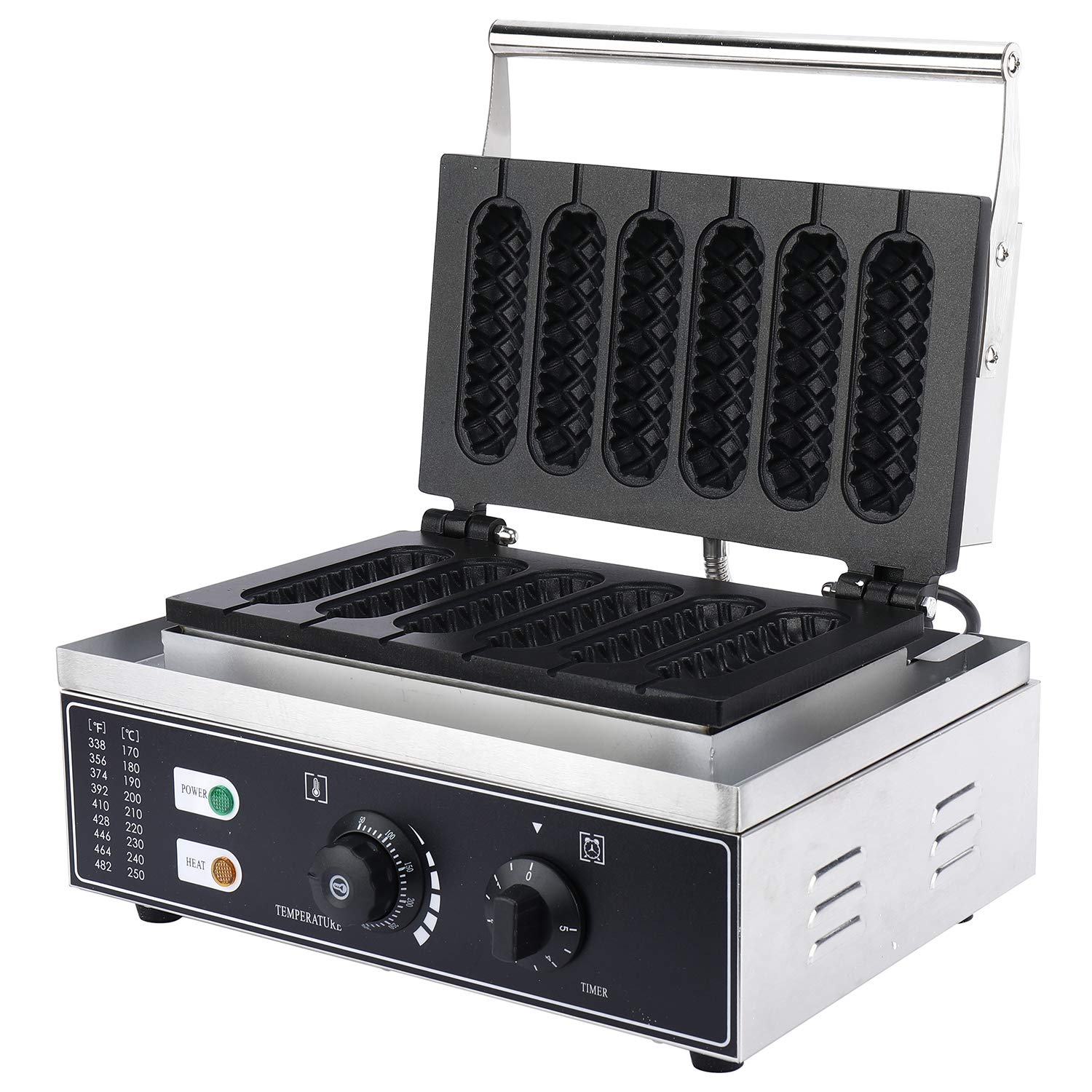 DasMarine Commercial Corn Dog Waffle Maker, Hotdog Waffle Maker Machine ...