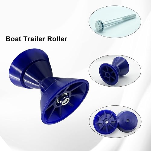 Boat Rollers For Trailer Black Rubber V Type Boat Trailer Roller Used ...