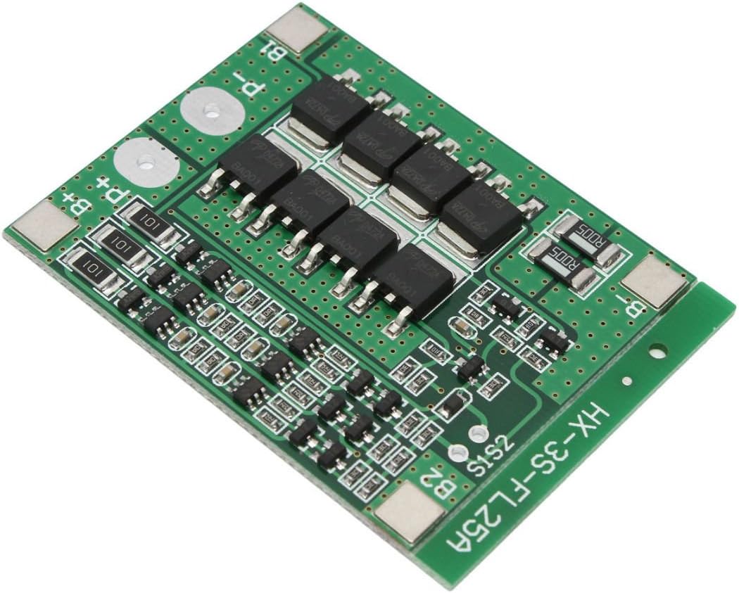 3S 25A 11.1V Li-ion Lithium 18650 Battery Protection Circuit PCB Board ...