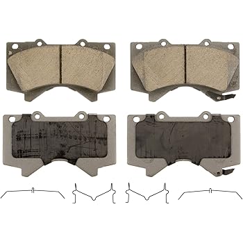 Amazon.com: Toyota Genuine Parts 04465-60280 Front Brake Pad Set ...