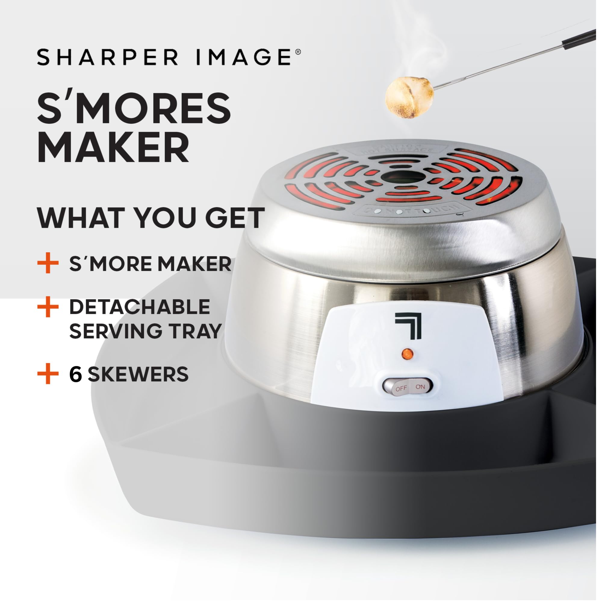Mua SHARPER IMAGE Electric S'mores Maker [Amazon Exclusive] 8-Piece Kit ...