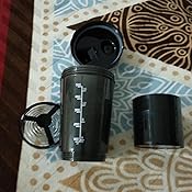Boldfit Gym Spider Shaker Bottle 500ml with Extra Compartment, 100% ...