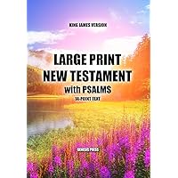 Large Print New Testament with Psalms: Press, Genesis: 9781724880932 ...