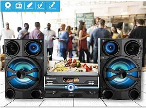 Amazon.com: Supersonic Hi-Fi Multimedia Audio System with Bluetooth and ...