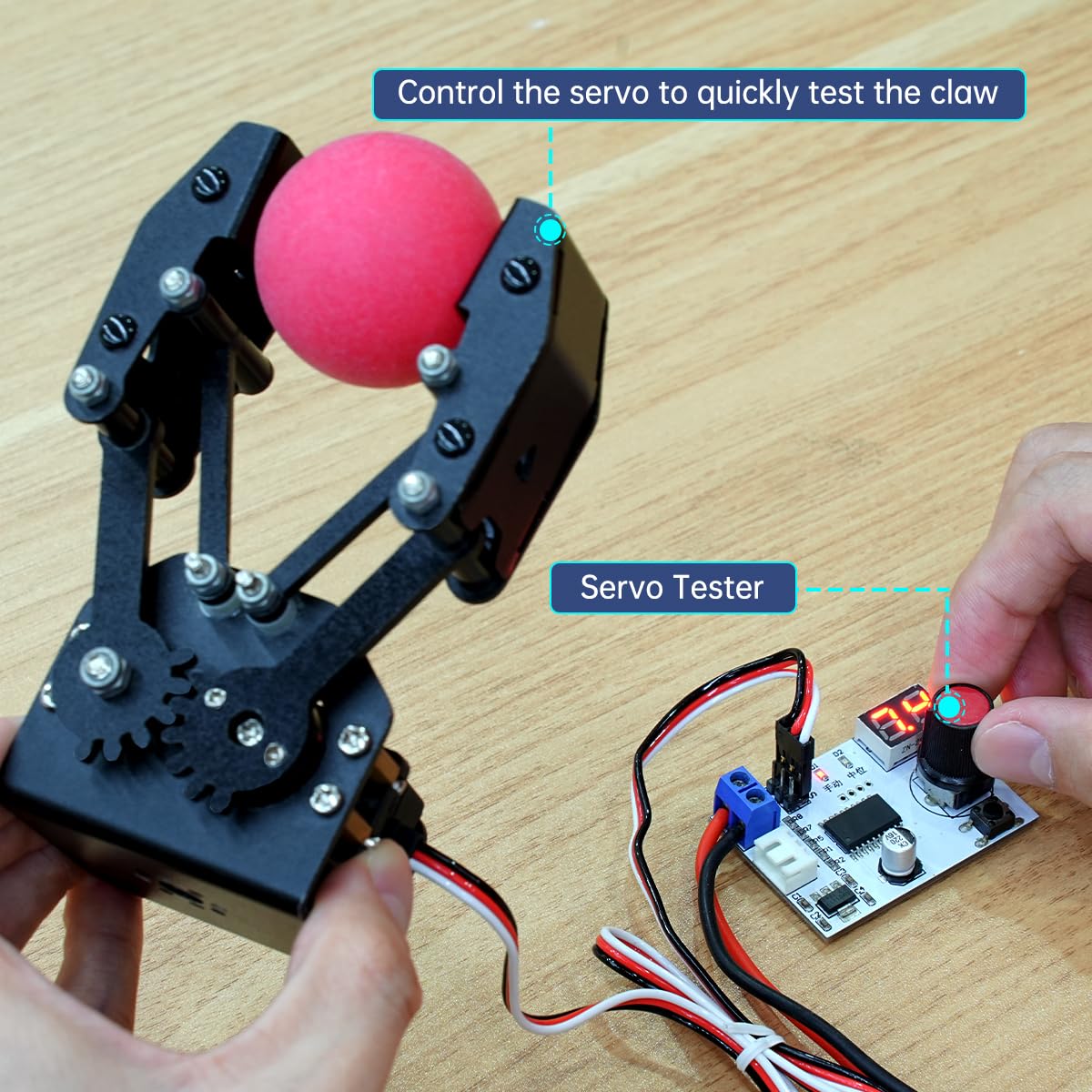 Mua LewanSoul Mechanical Claw Robot Gripper Grabber Pickup Robot DIY ...