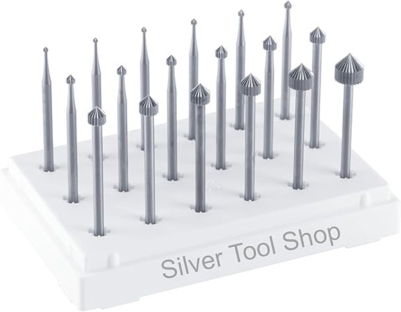Stone Setting Bur Set 18 Piece Set Size: 1mm- 7mm Swiss Stone Setting ...