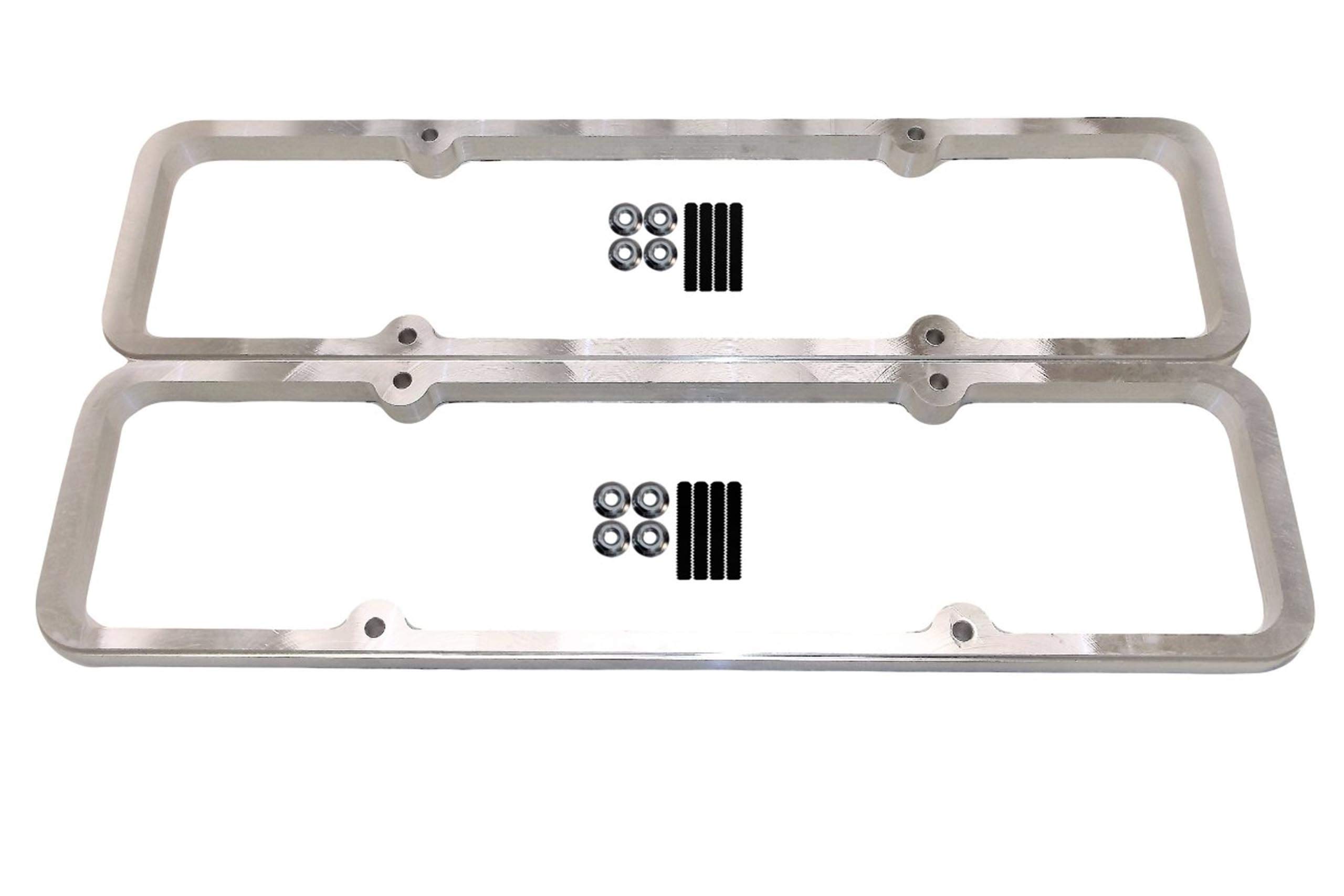 Buy SBC Small Block Chevy 1" Billet Valve Cover Spacer Aluminum 350 ...