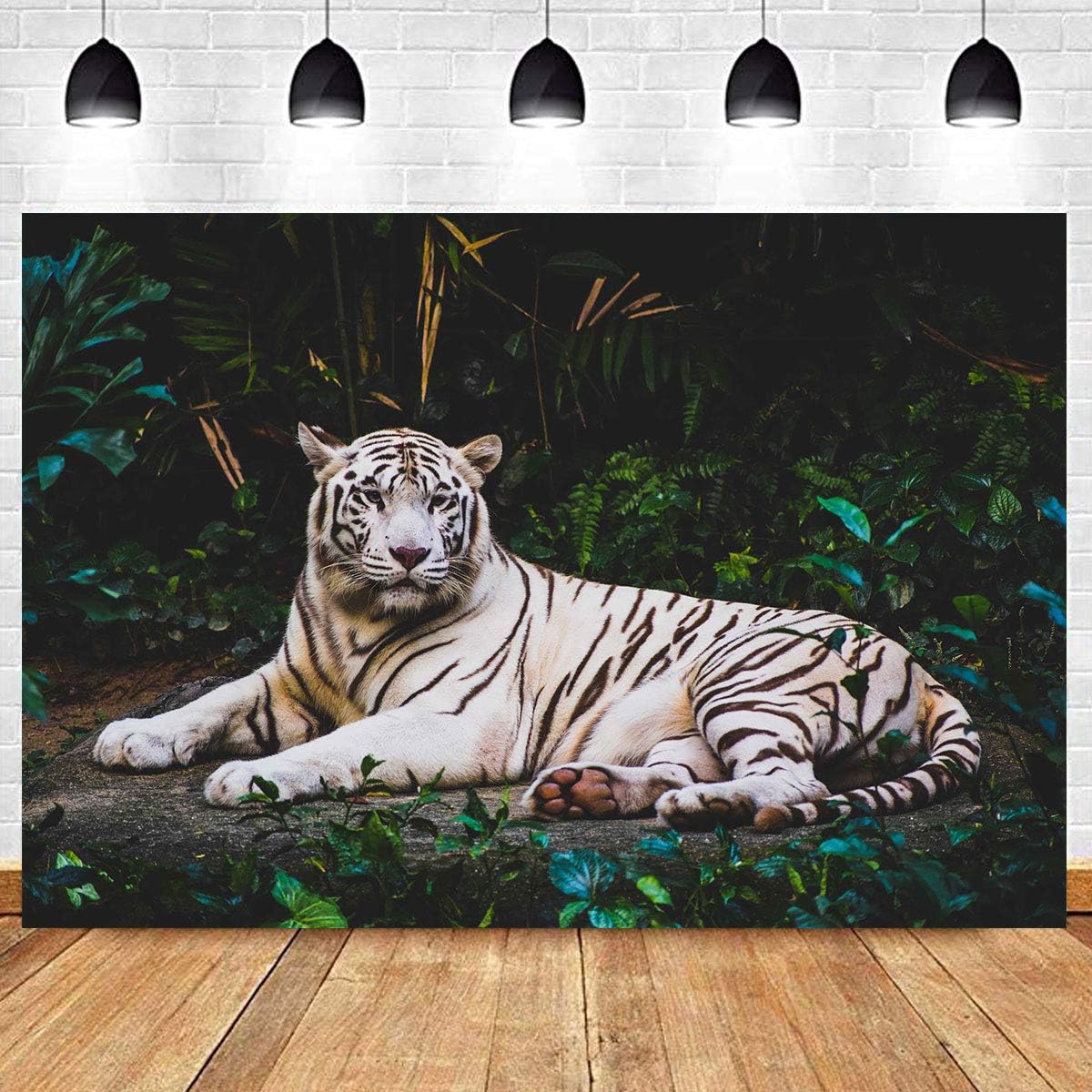 Amazon.com : STS 10X7FT Wild Tiger Backdrop Jungle King Kid Birthday ...