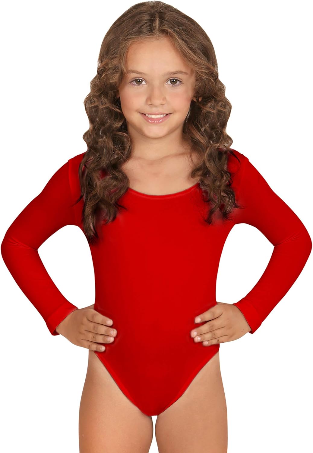 WIDMANN Children Body in Red with Sleeves 4 Bis 12 years 140 cm – 152 ...
