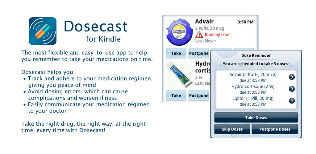 Dosecast - Medication Reminders - Want It All