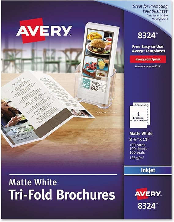 Avery Tri Fold Brochure Template