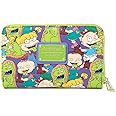 Amazon.com: Loungefly Nickelodeon Rugrats Reptar Bar All Over Print Zip ...