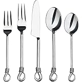 Amazon.com | Gourmet Settings - 20-Piece Silverware Set - Montana ...