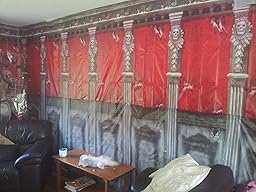 Halloween Scene Setter Complete Gothic Mansion Party Decoration Kit ...