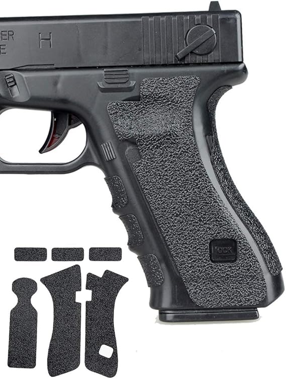 Amazon.com : MUMUGUO Textured Rubber Gun Grips Compatible for Glock 17 ...