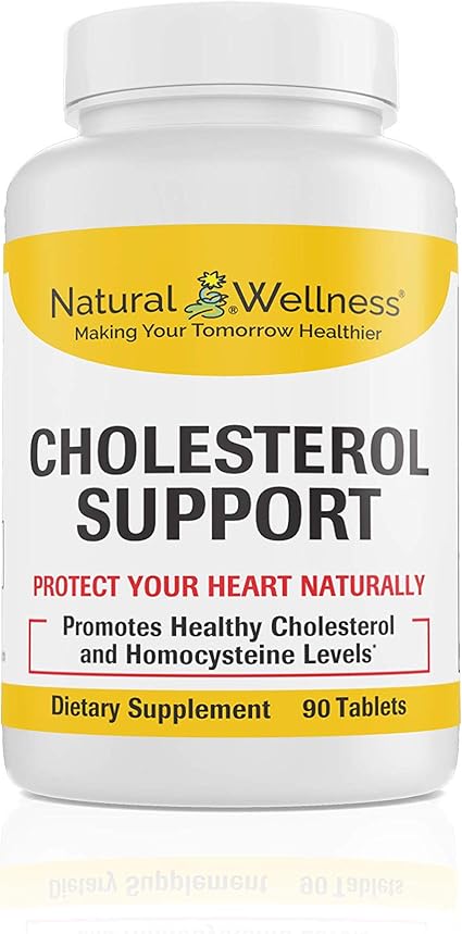 Amazon.com: Natural Wellness - Cholesterol Support - 90 Tablets: Health ...