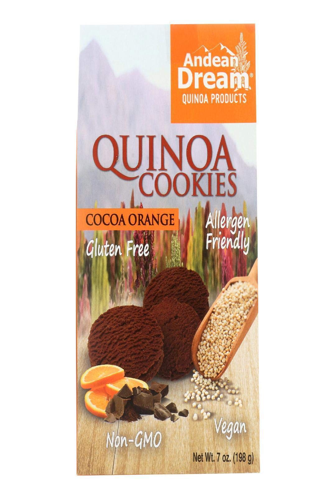 Andean Dream Chocolate Chip Quinoa Cookies, Gluten Free, 7 oz: Amazon ...