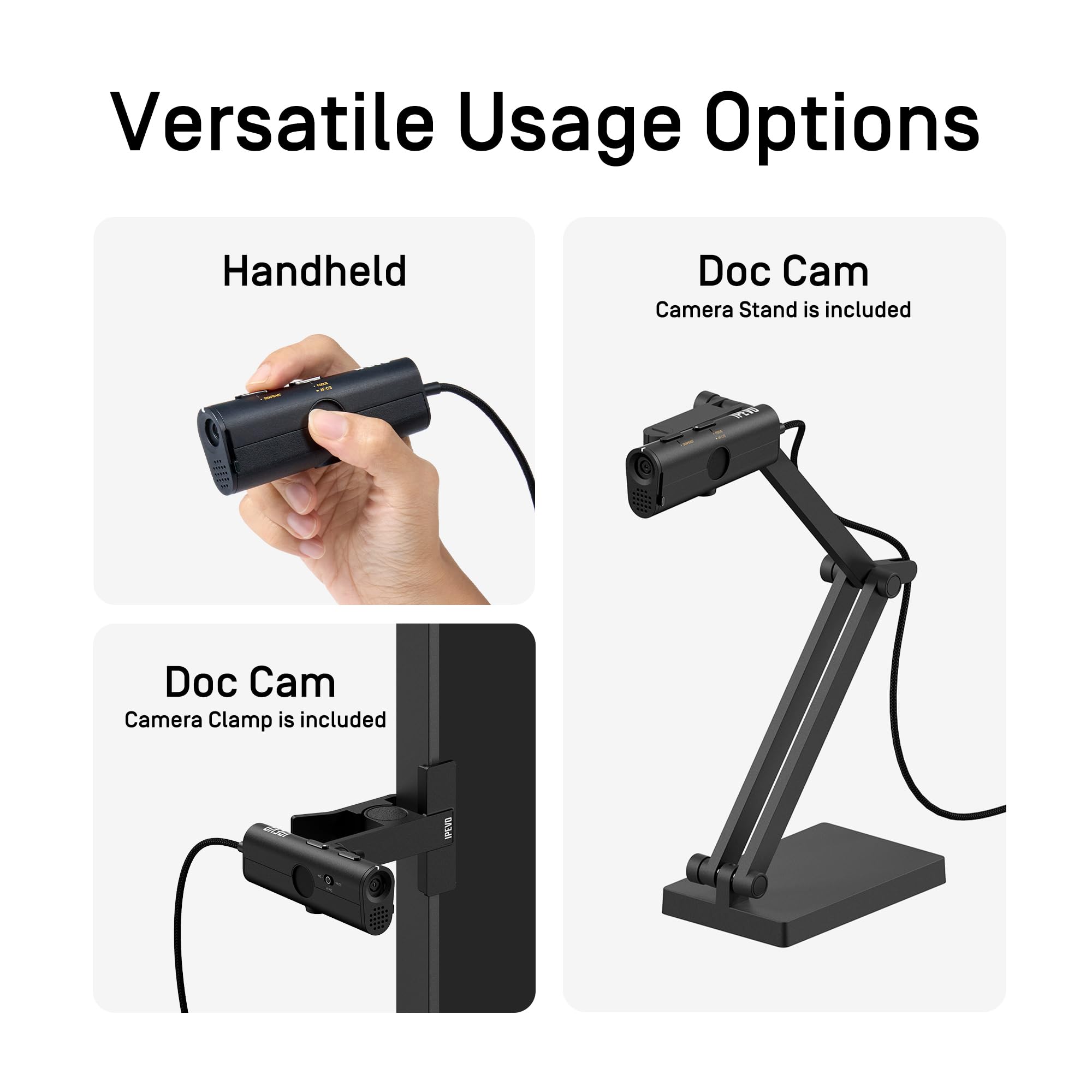 Mua IPEVO P2V Ultra 4K/13MP Object Camera with Full Package, 1cm Super ...