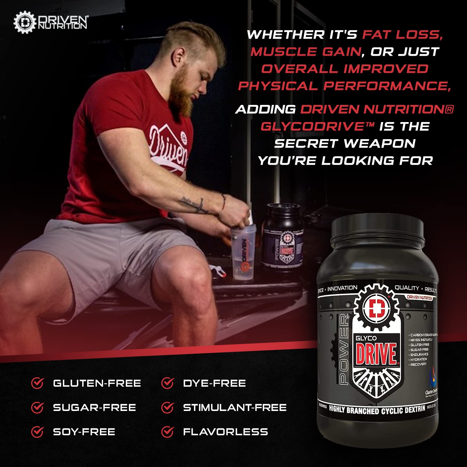 Mua Driven GlycoDrive Highly Branched Cyclic Dextrin, 2lbs ...