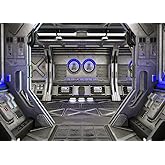 Amazon.com : AOFOTO 15x8ft Spaceship Interior with Window View on ...