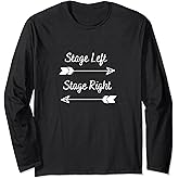 Amazon.com: Stage Left Stage Right.Theater Musical Broadway Thespian T ...