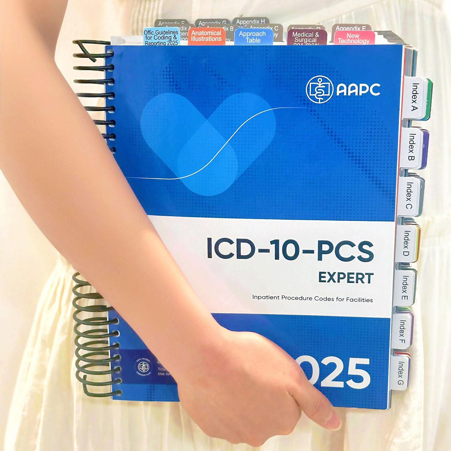 Mua ICD-10-PCS Complete Code 2025 AAPC Version Index Tabs, Color Coded ...
