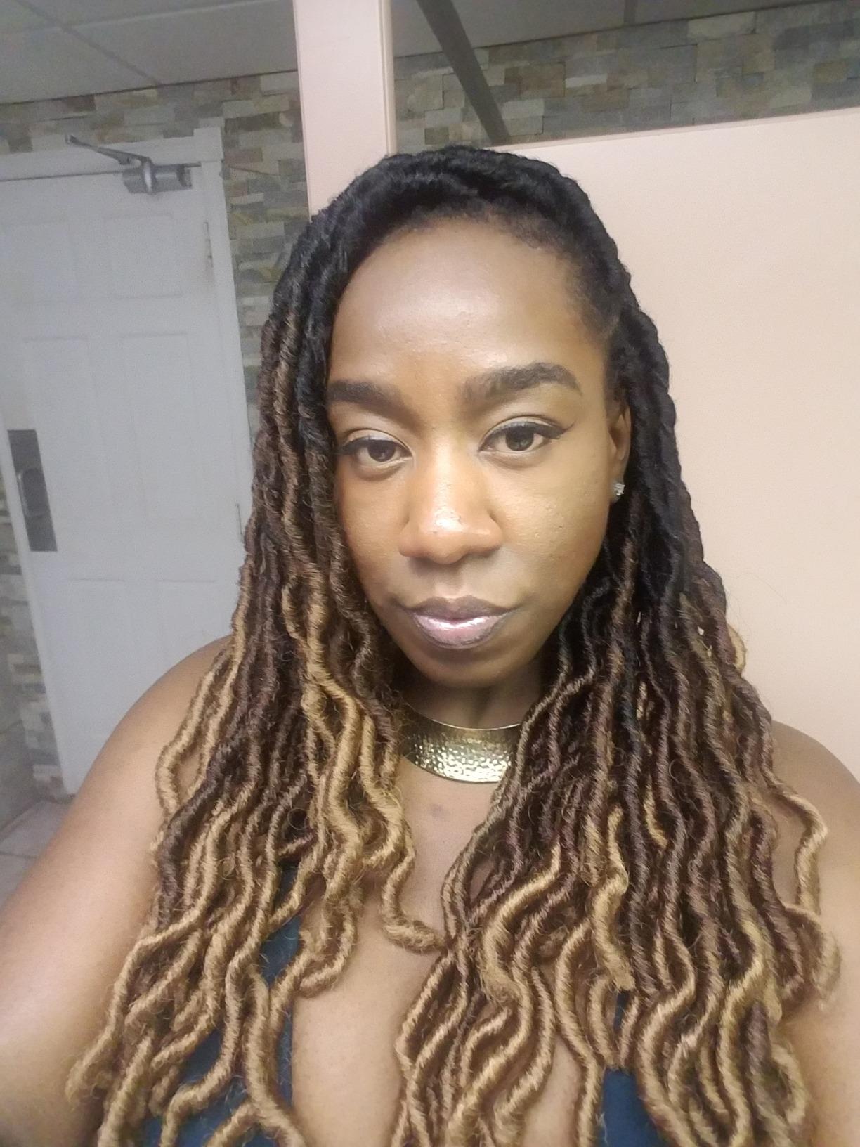 $8/mo - Finance Eliza Wavy Gypsy Locs Ombre Crochet Hair 14" 8Packs/Lot ...