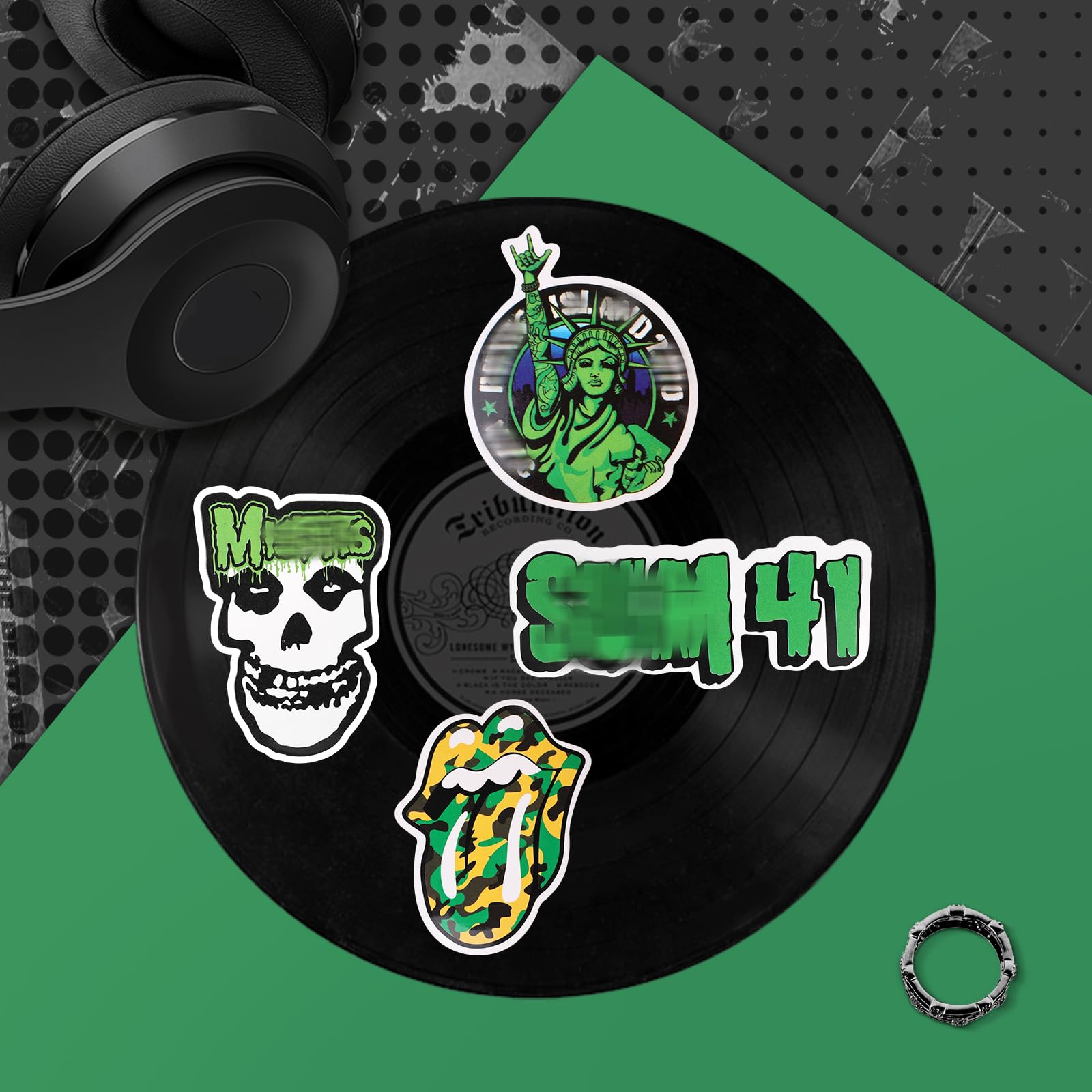 Mua 100pcs Rock Band Stickers -80's Music Stickers, Band Stickers for ...