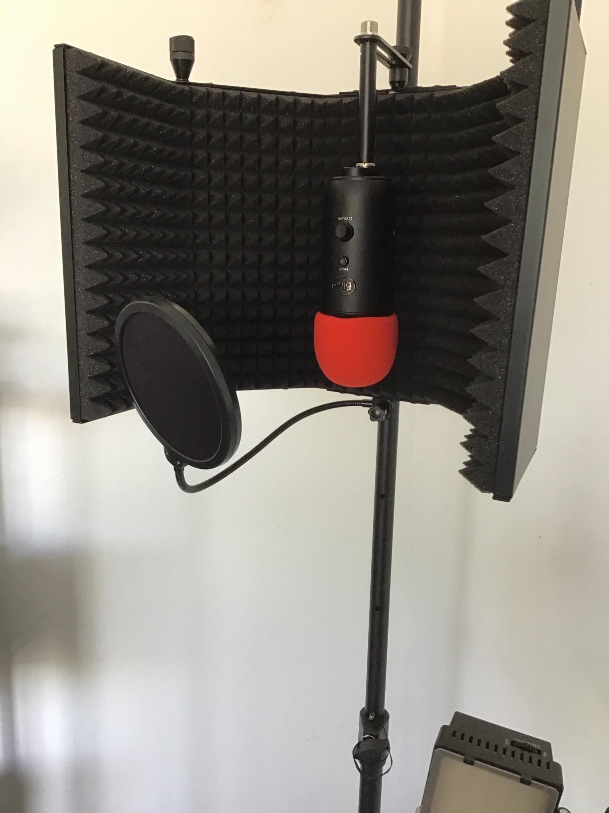 $28/mo - Finance AxcessAbles Music Recording Mic Isolation Shield with ...