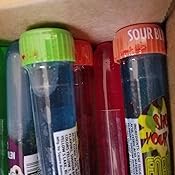 Amazon.com : Formula Sour-Test Tube Liquid Sour Candy (Qty 12 Tubes ...