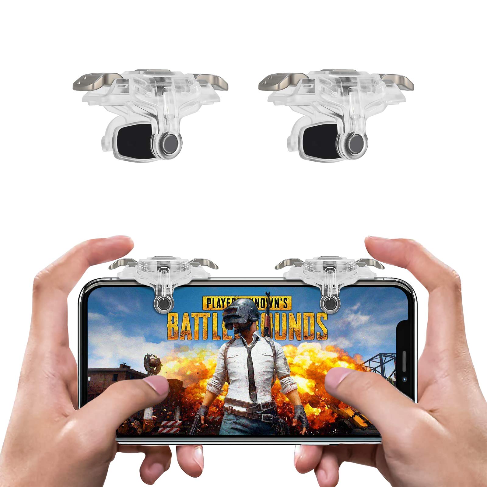 Mua PUBG Mobile Game Controller Trigger,Upgrade Version PUBG Mobile Game Trigger Double ...