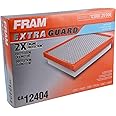 Amazon.com: FRAM Extra Guard CA12404 Replacement Engine Air Filter for ...