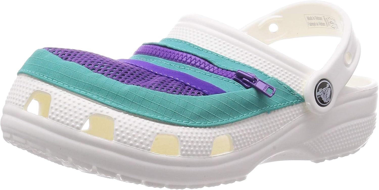 Buy Crocs Classic Fanny Pack Clog, White/Latigo Bay at Amazon.in