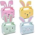 Amazon.com: Gift Boutique 24 Pack Easter Treat Boxes Bunny Cardboard ...