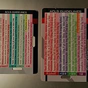 Amazon.com: Quick ACLS Card (2020 ACLS Guidelines) AHA ACLS Badge Buddy ...