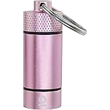 Amazon.com: ONGROK Premium Mini Storage Tube, Keychain, Black, Pocket ...