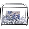 Amazon.com: Bellaware Glass Wedding Card Box with Slot for Reception ...