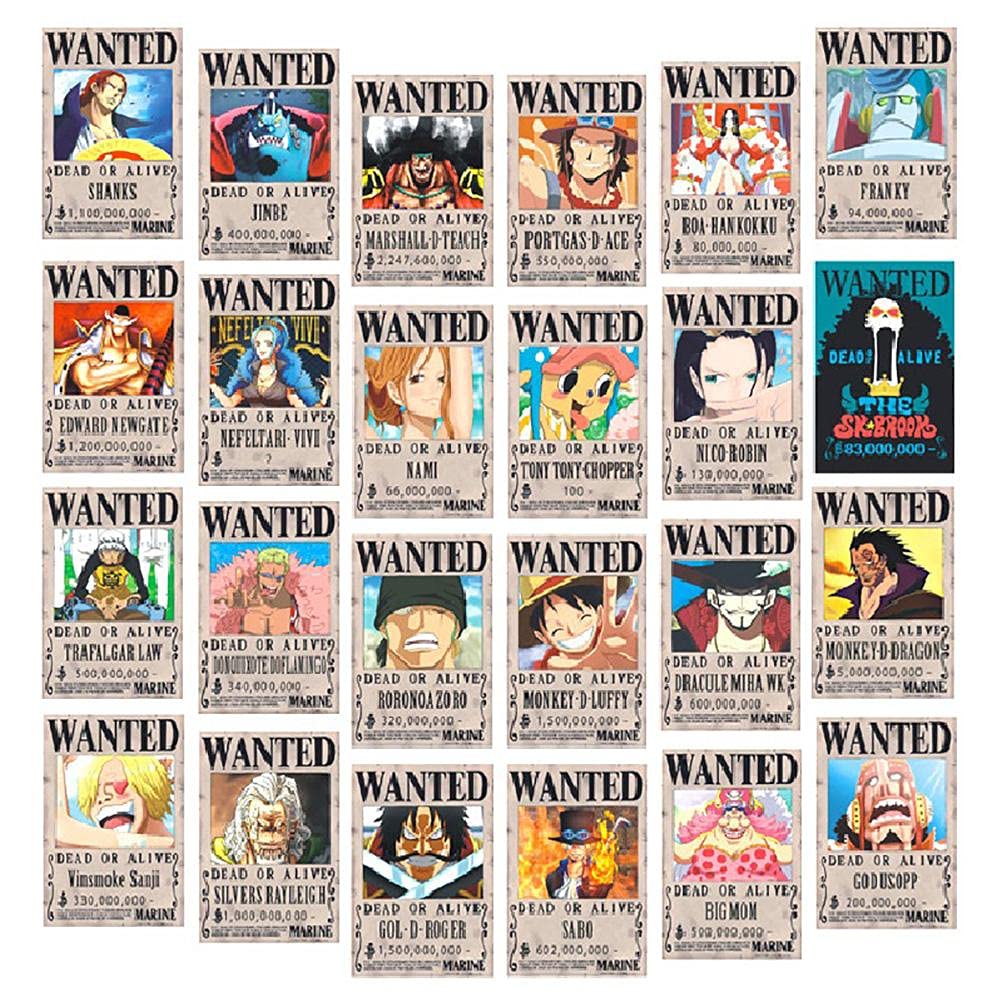 Mua Ghzste One Piece Wanted Poster, One Piece Collage Kit, Japanese ...