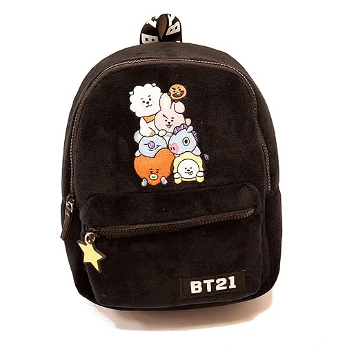 Line Friends BT21 Plush Backpack - Plush Mini Backpack - Tata, Van ...