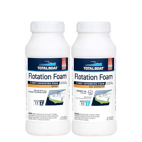 TotalBoat 6 Lb Density Expanding Foam Kit, 2 Part Closed Cell ...