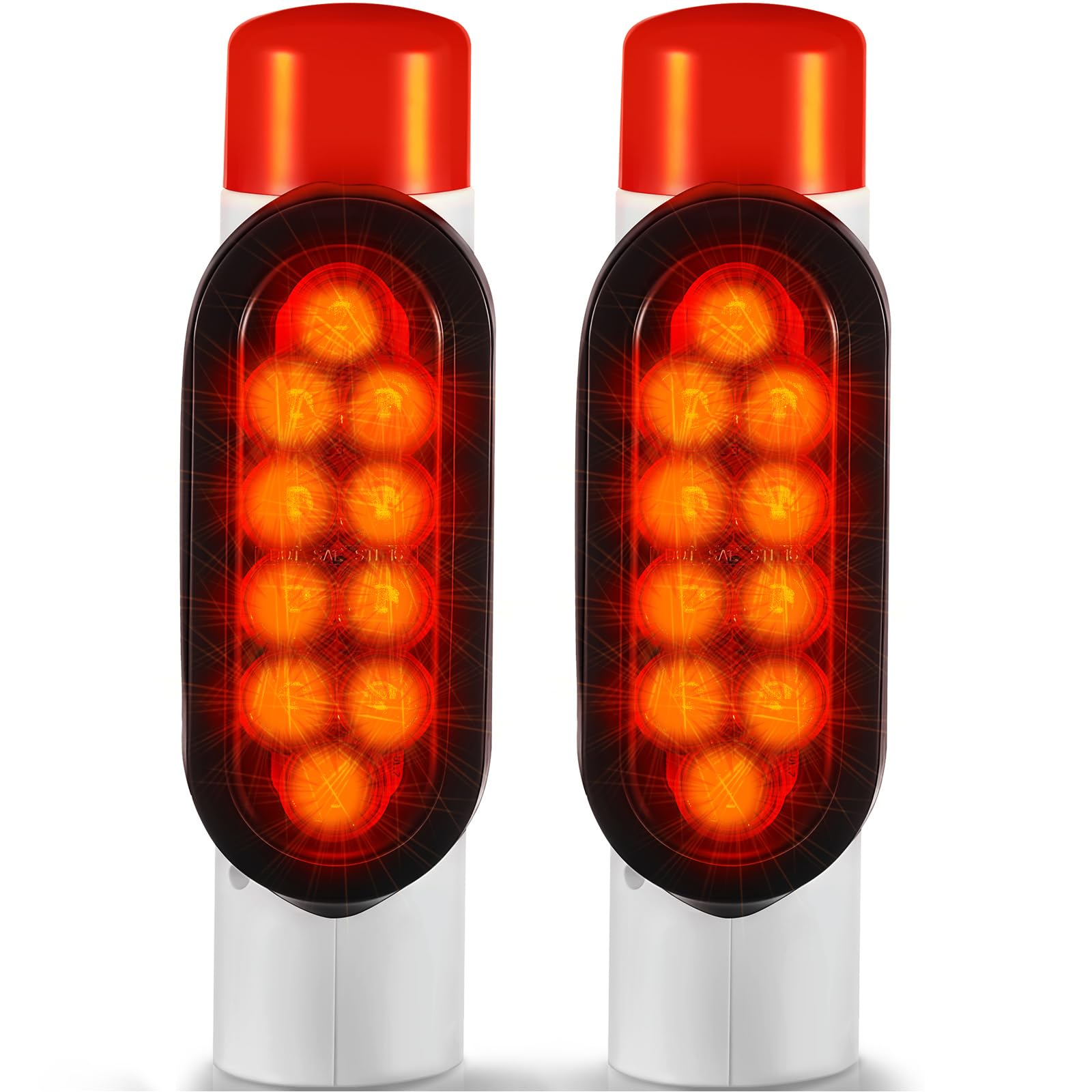 Rossesay 2 Set Boat Trailer Guide on Post Pipe Guide Lights Set ...